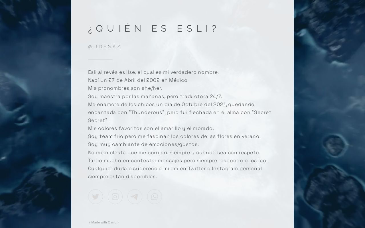 ¿Quién es Esli?
